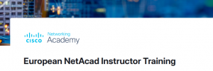 Formación Cisco » European Netacad Instructor Training